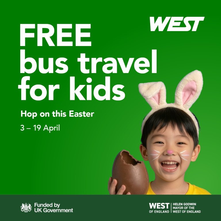 ‘Kids Go Free’ Bus Rides – Back for the Easter Holidays! | Bristol Mum